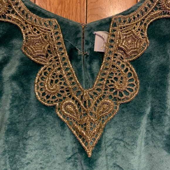 Dresses | Vintage Velvet Long Sleeve Hippie Elf Maxi Dress | Poshmark